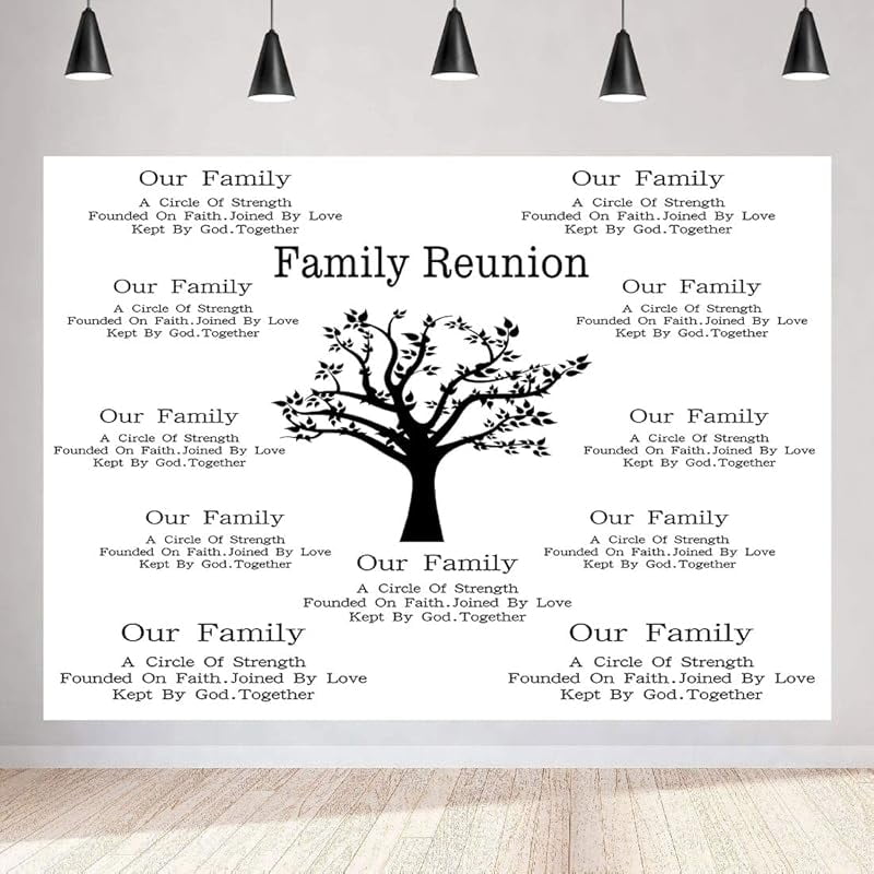 Family Reunion Background for Family Reunion Decorations Red and Black ...