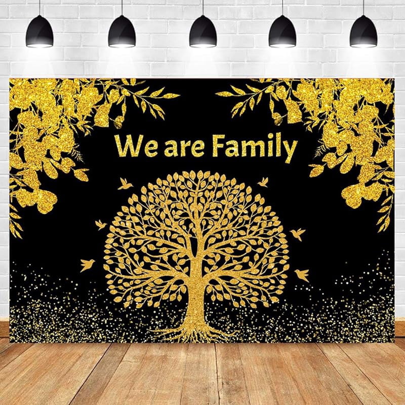 We are Family Reunion Cozy Backdrop for Family Reunion Party ...