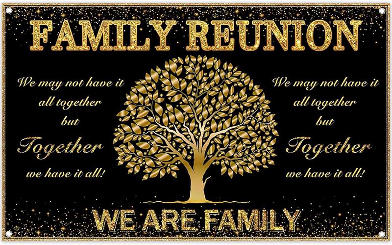 Family Reunion Cozy Backdrop Gold Green Eucalyptus Leaves Photography ...