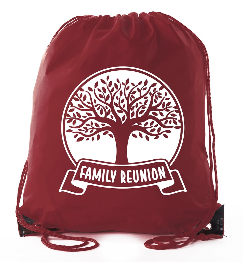 Family Reunion Gift Bags for Family Reunion Favors | Drawstring Bags ...