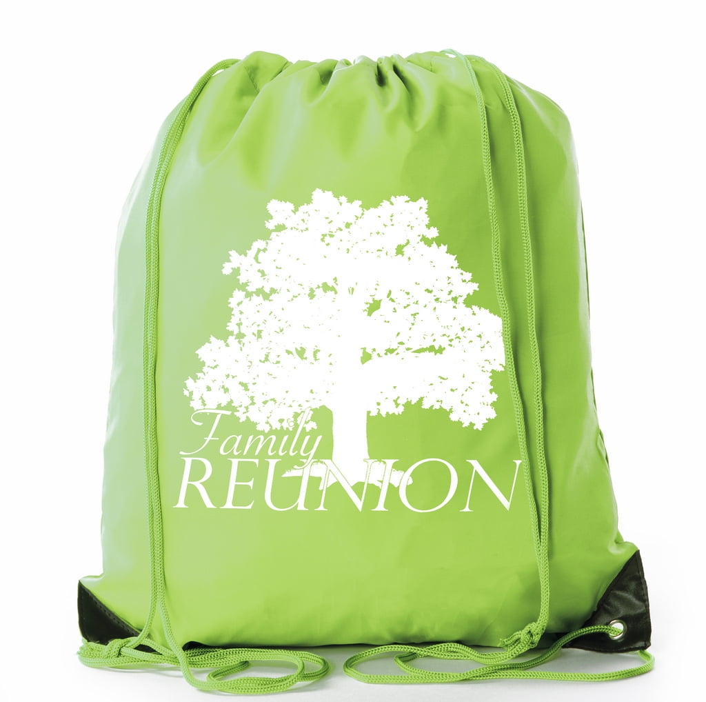 Family Reunion Gift Bags for Family Reunion Favors | Drawstring Bags ...