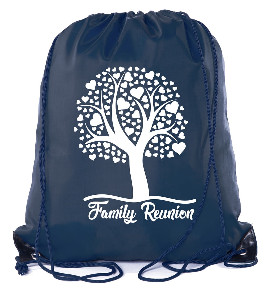 Family Reunion Gift Bags for Family Reunion Favors | Drawstring Bags ...
