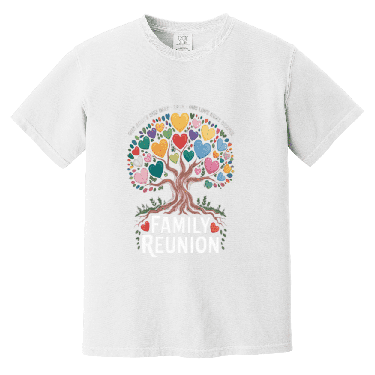 Family Reunion Matching Funny Quote Group Outfit Comfort Color T-shirt ...