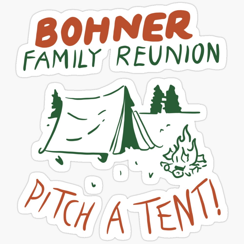 Family Reunion Stickerphone Decal Water Bottle Stickers, Vinyl Stickers ...