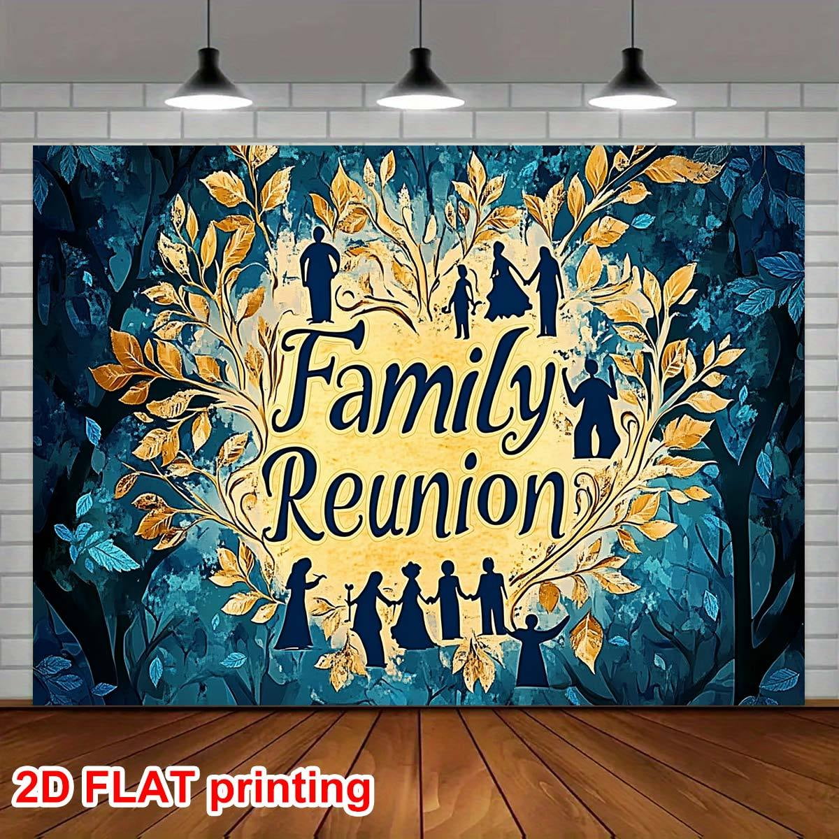 Family Reunion Tree Backdrop Family Tree Together We are Family ...