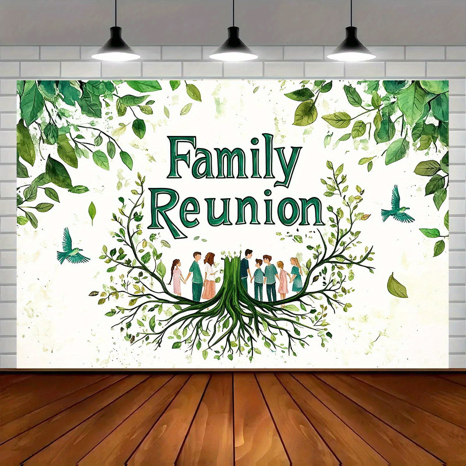 Family Reunion Tree Backdrop Family Tree Together We are Family ...