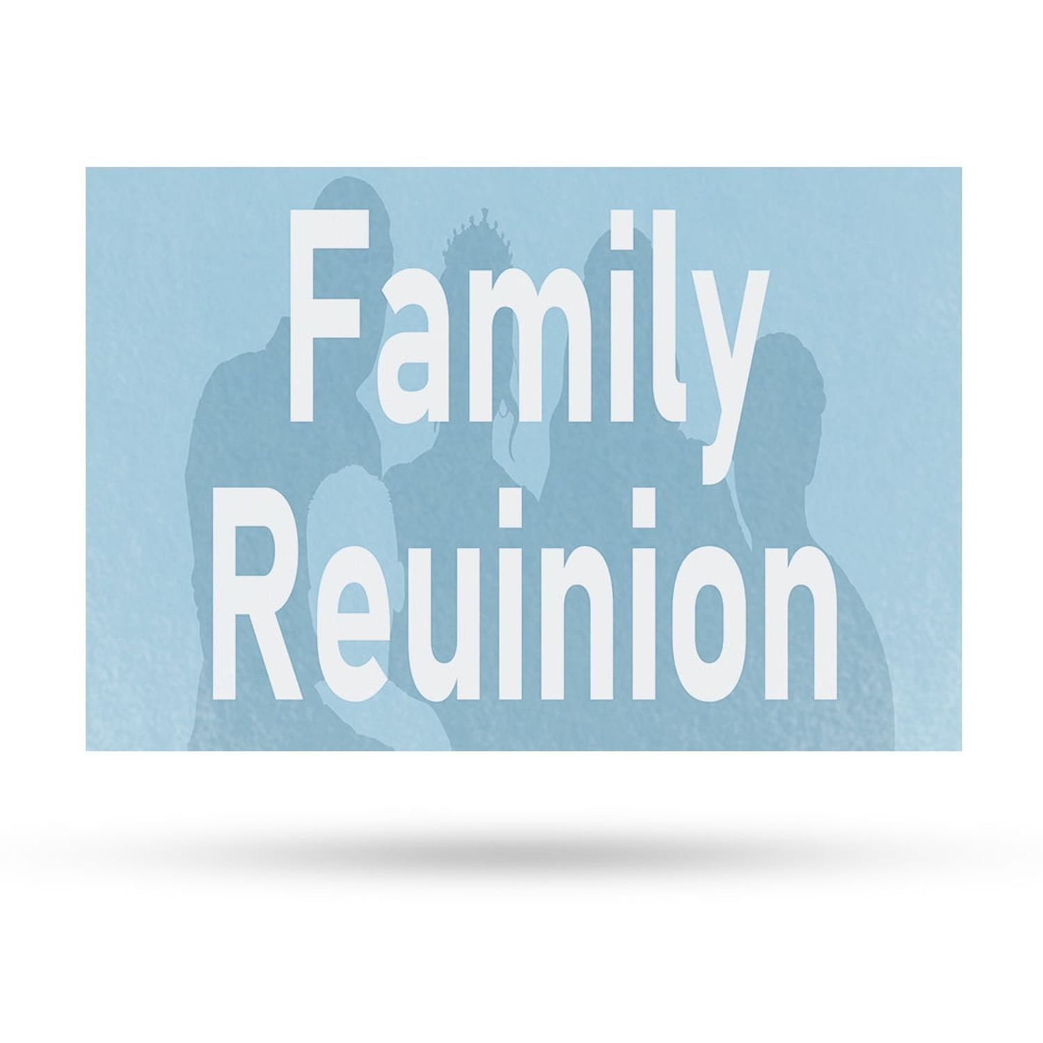 Family Reunion Vinyl Decal 18 Inch x 24 Inch Weatherproof Heavy-Duty ...
