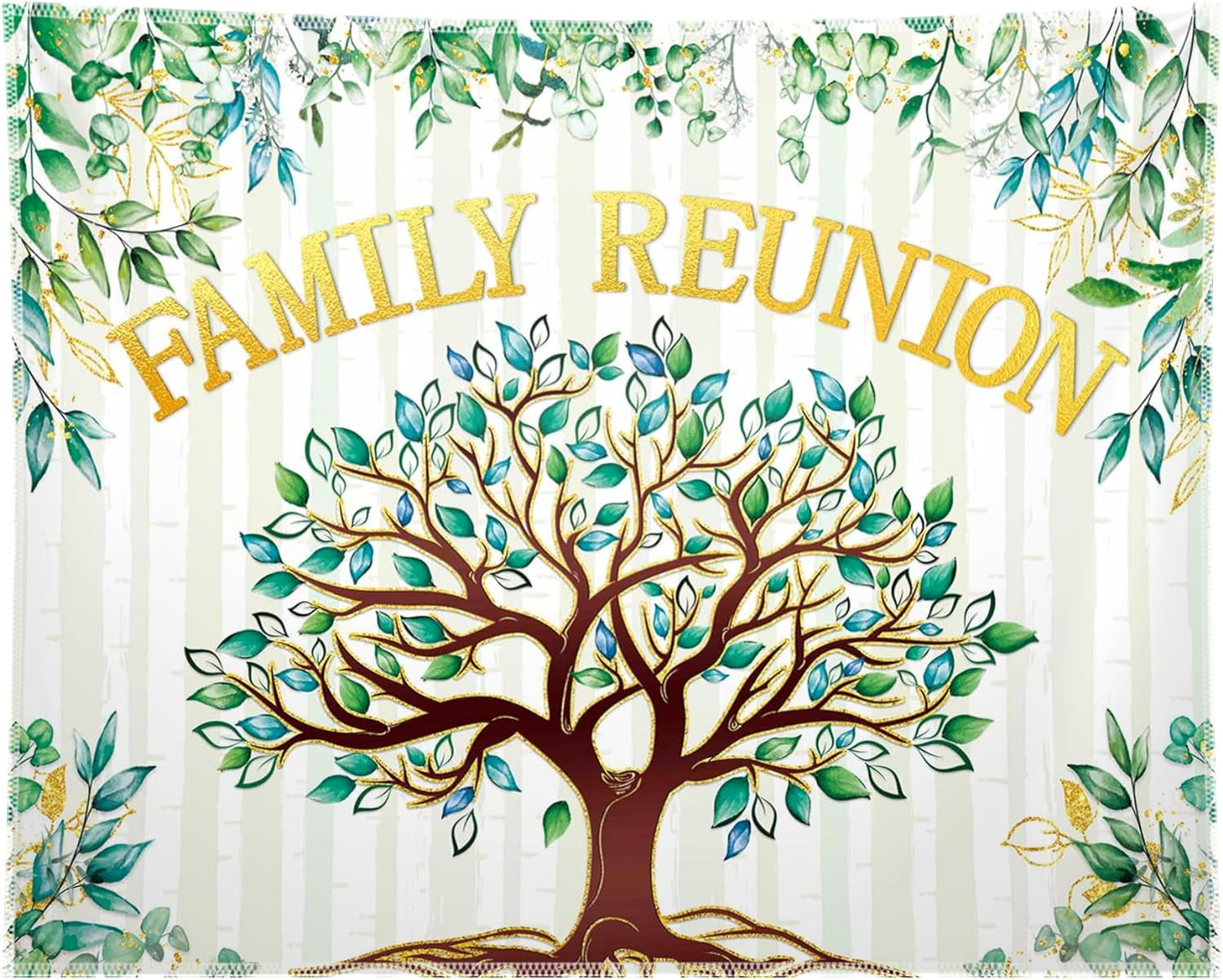 Family Reunion Welcome Backdrop Family Tree Members Photography ...