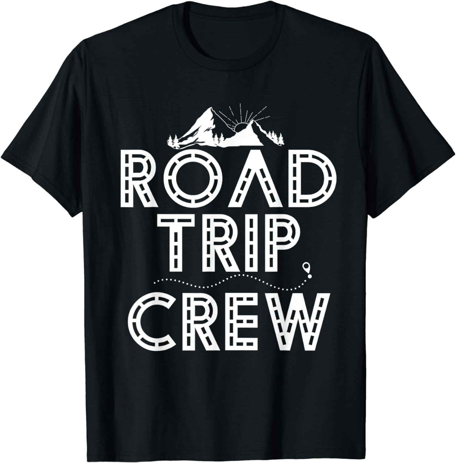 Family Road Trip Crew - Road Tripping T-Shirt - Walmart.com