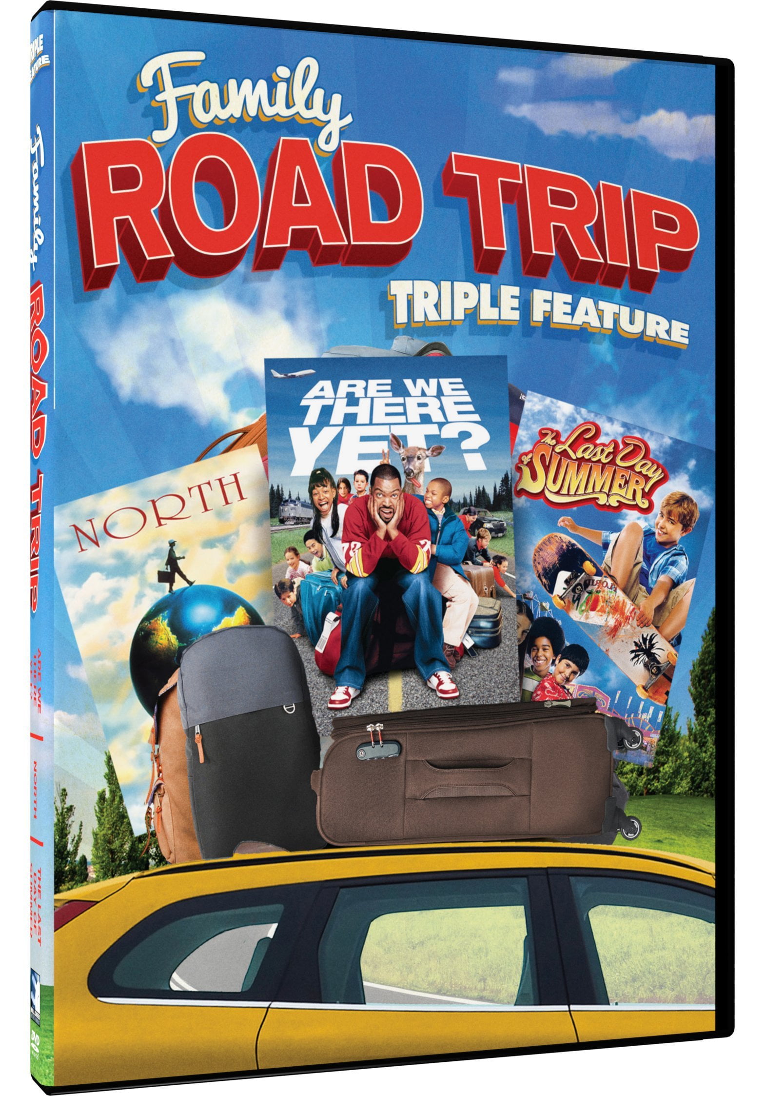 Family Road Trip - Triple Feature DVD (DVD) - Walmart.com