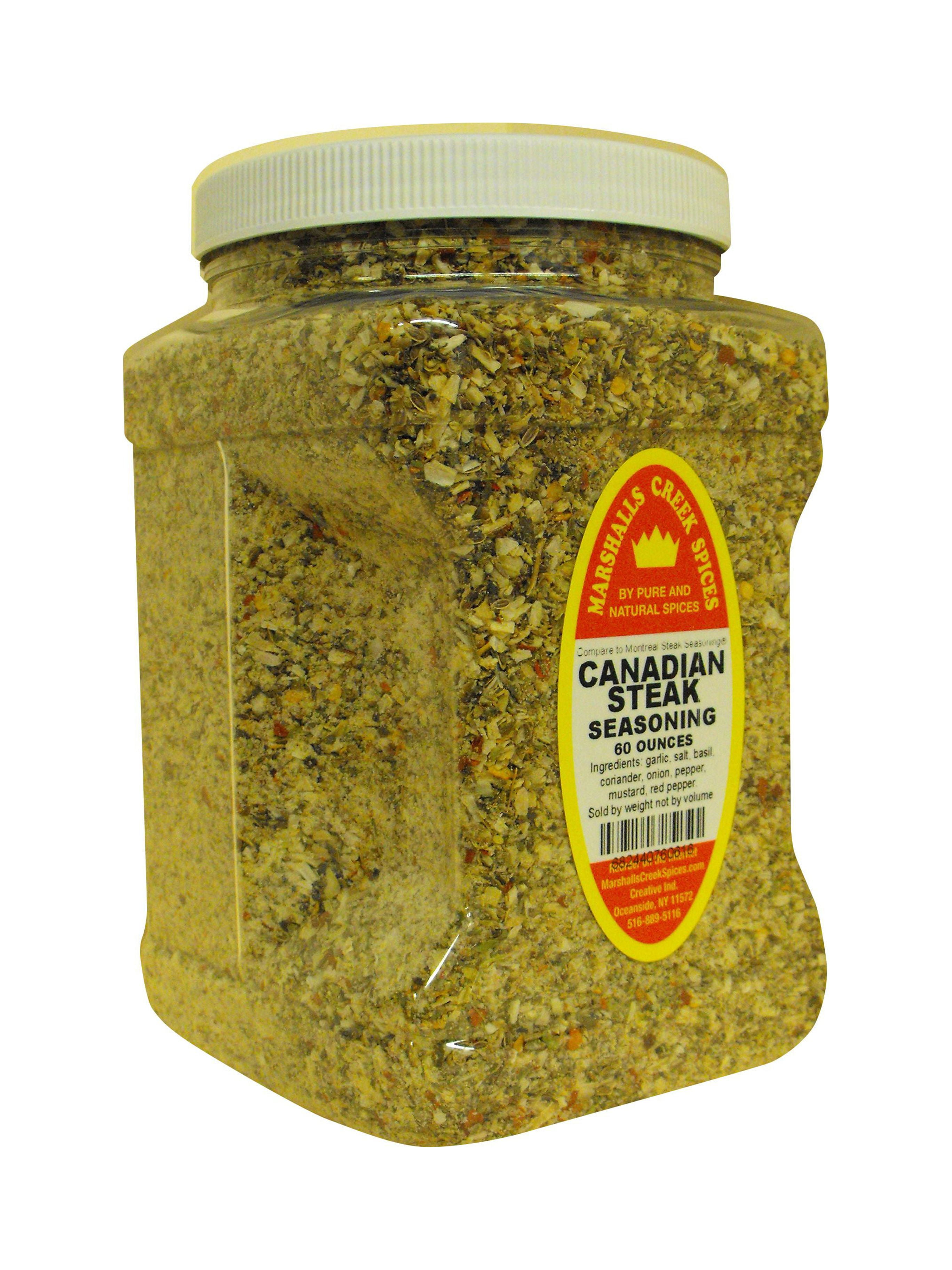 Family Size Marshalls Creek Spices Canadian Steak Seasoning (Compare to ...