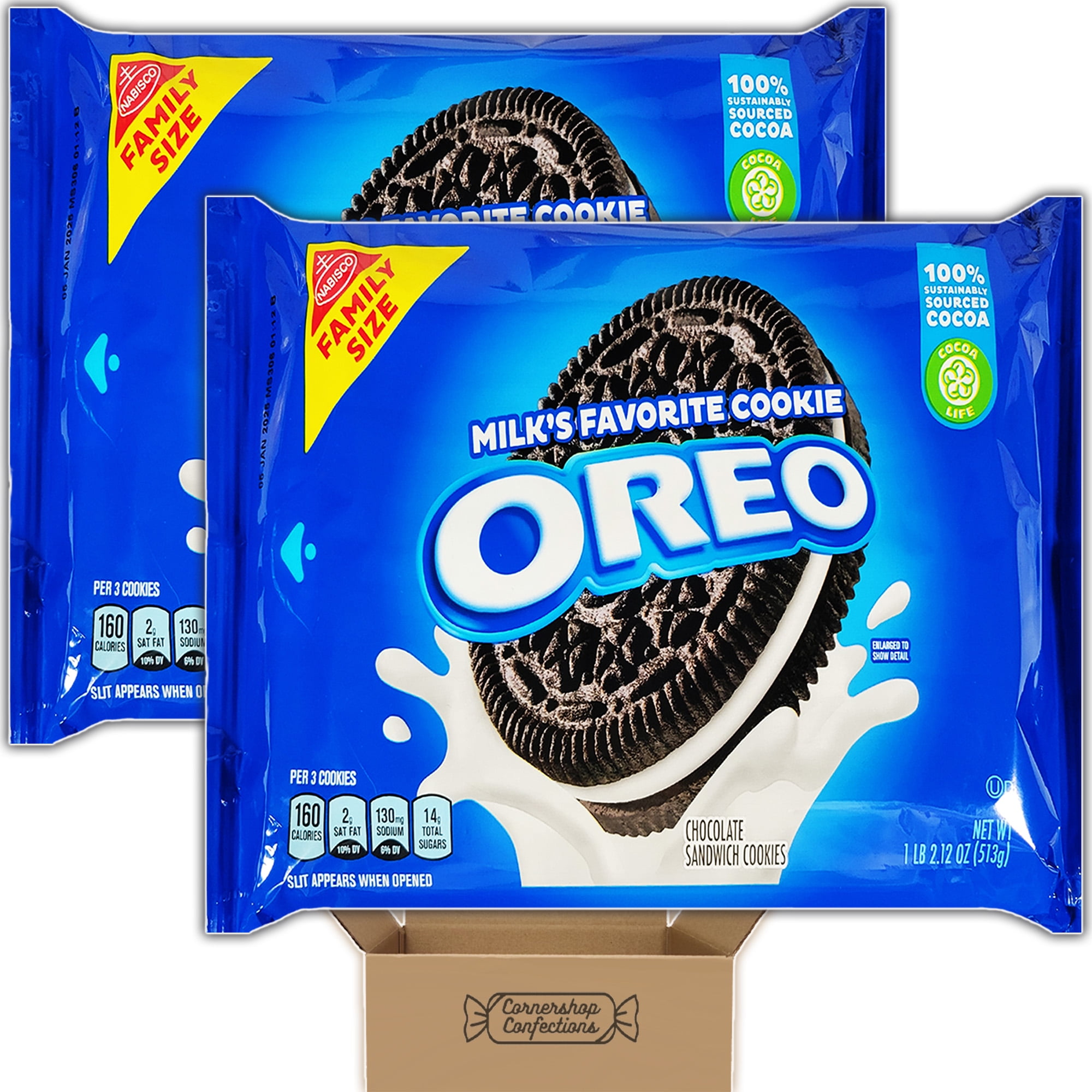 Family Size Original Oreo Bundle - 2 Individually Sealed 18.12 Ounce ...