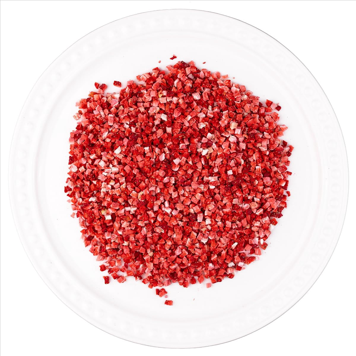 Family-Size Pack: 16oz (1lb) MMF7 Freeze-dried Diced Strawberries ...