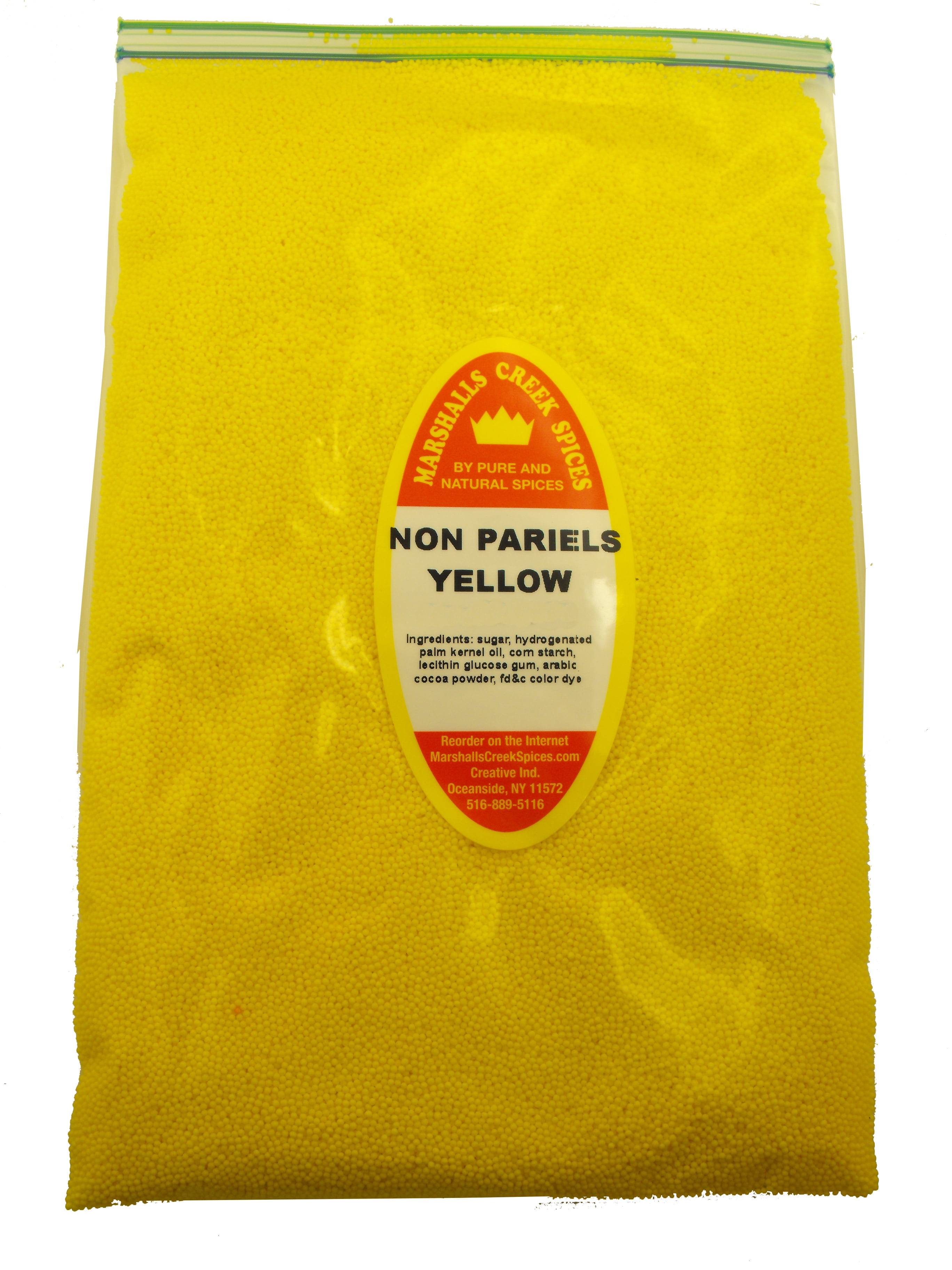 Family Size Refill Marshalls Creek Spices Non Pariels Yellow Seasoning ...