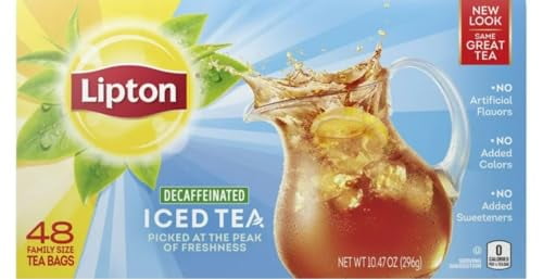 Lipton Iced Tea Mix Decaffeinated Unsweetened 30 Qt Halal Lipton Tea