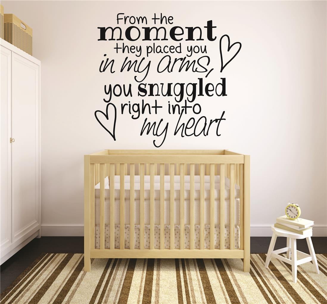Family Snuggled Right into my Heart Beautiful Quotes & Sayings Wall ...