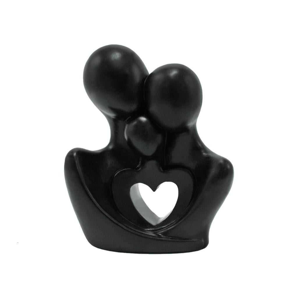 Family Statue - Creative Resin Family of Three Statue | Parents and ...