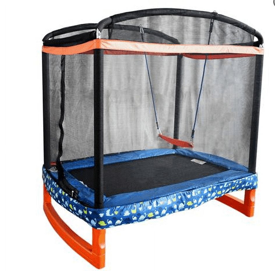 Family Store Network Rectangle Trampoline Combo with Net and Swing ...