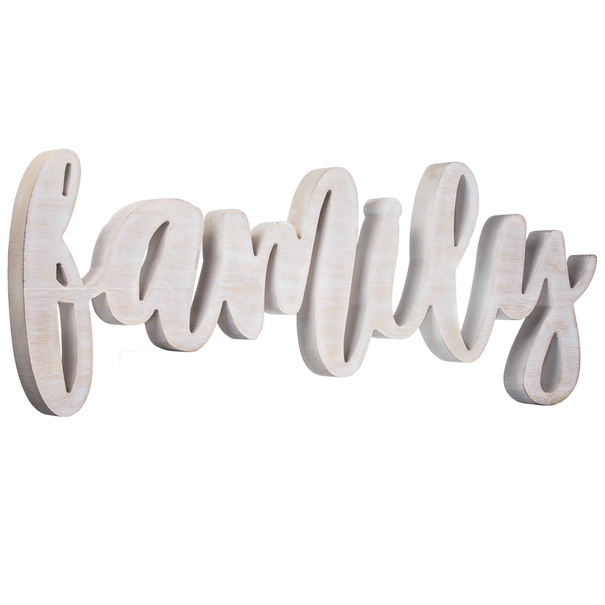 Crystal Art Gallery Family Wooden Wall Decor Sign White 8x20 ...