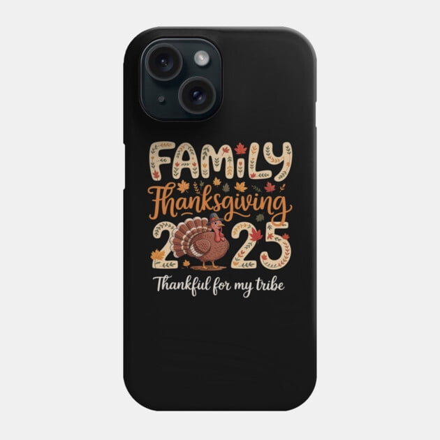 Family Thanksgiving 2025 Matching Turkey Compatible Phone Case for ...