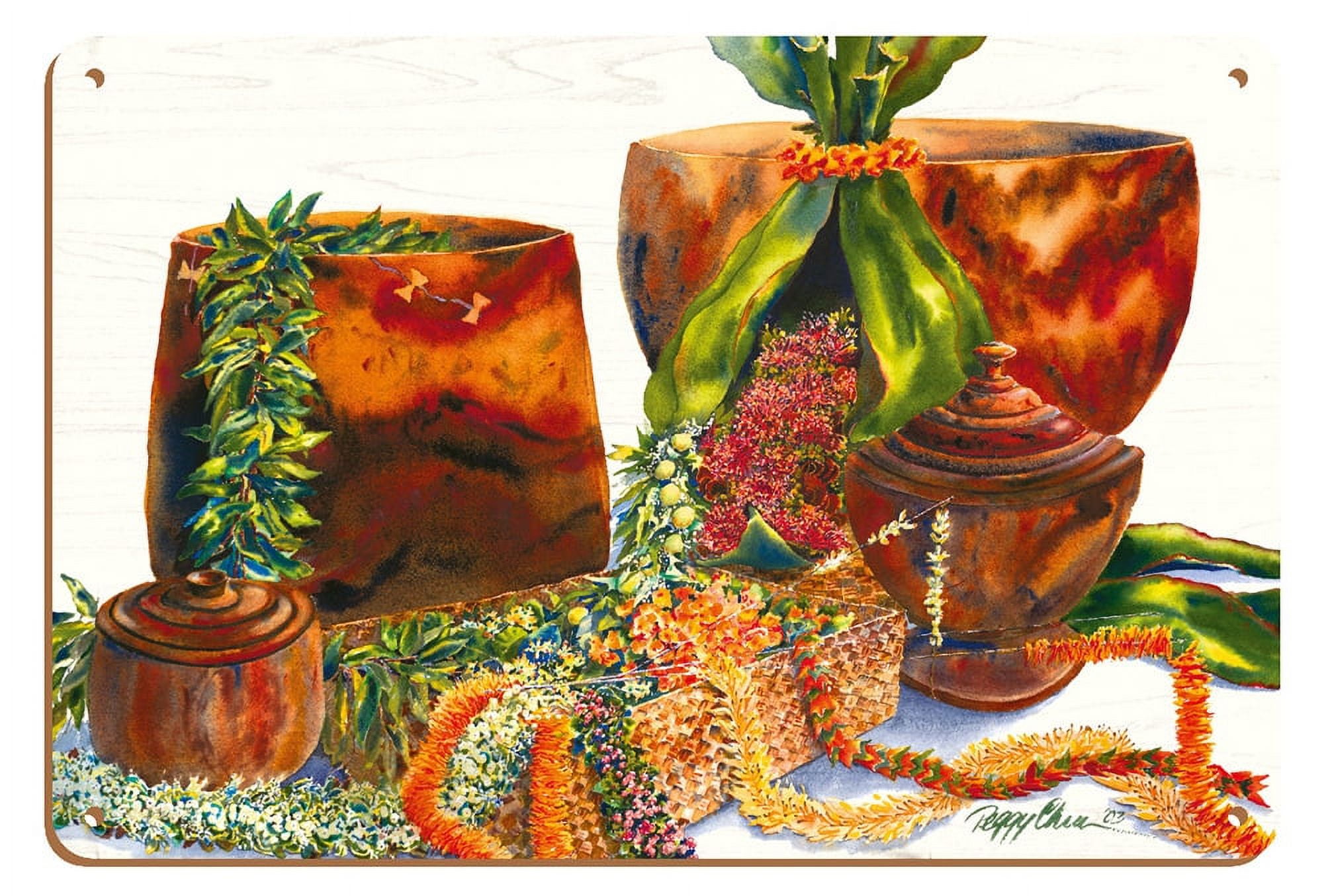 Family Treasures - Hawaiian Island Heirlooms - Leis Koa Wood Bowls ...