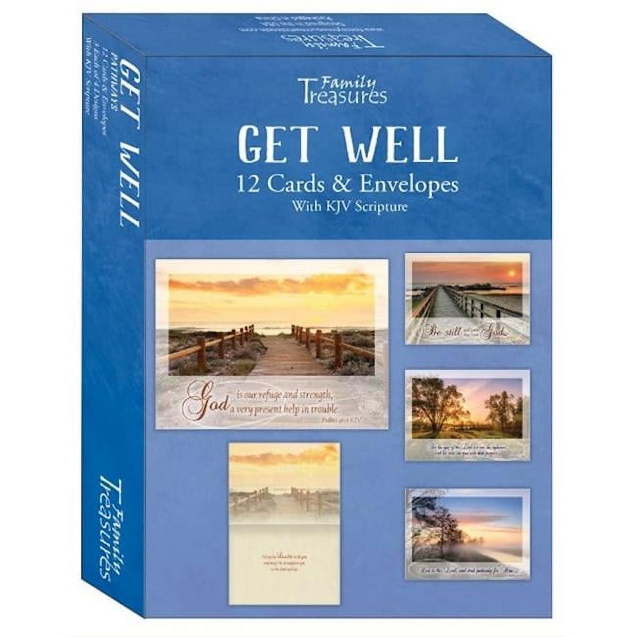 Family Treasures Wholesale 402822 Boxed Get Well Pathways Card - Pack ...