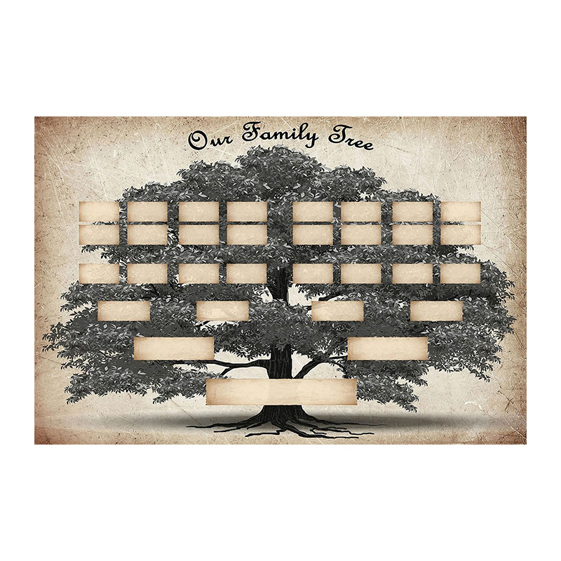 Family Tree Chart To Fill In Family Tree Poster 6 Generation Family Tree Chart To Fill In Family Tree Poster 6 Generation