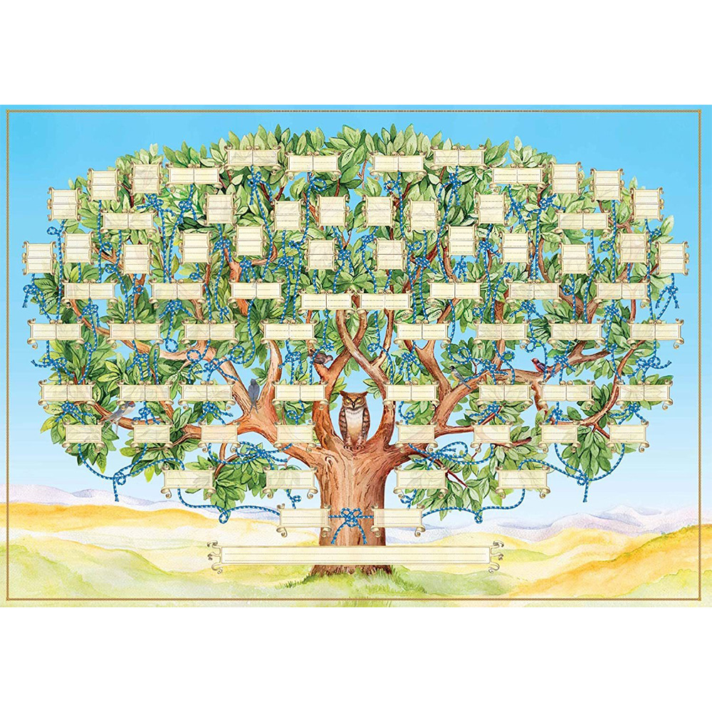 Family Tree Chart To Fill In Family Tree Poster 6 Generation Family Tree Chart To Fill In Family Tree Poster 6 Generation