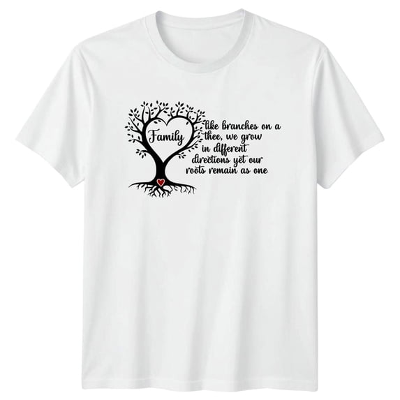 Family Tree Family Love T Shirt Like Branches On A Thee Our Roots ...
