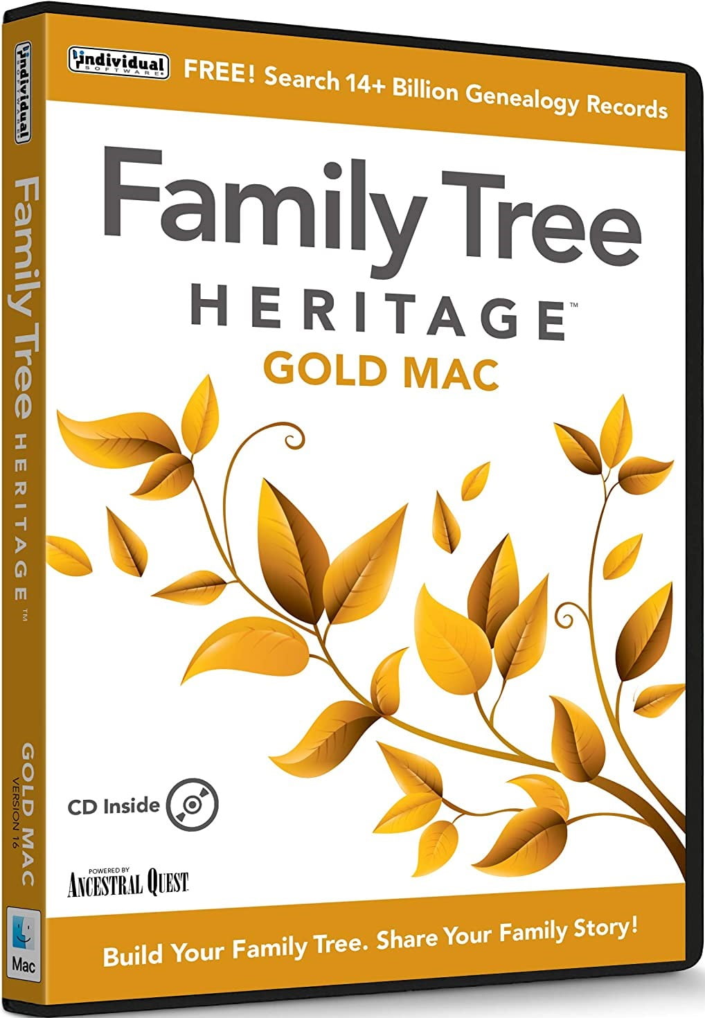 Family Tree Heritage Gold 16 - Mac [Digital Download] - Walmart.com