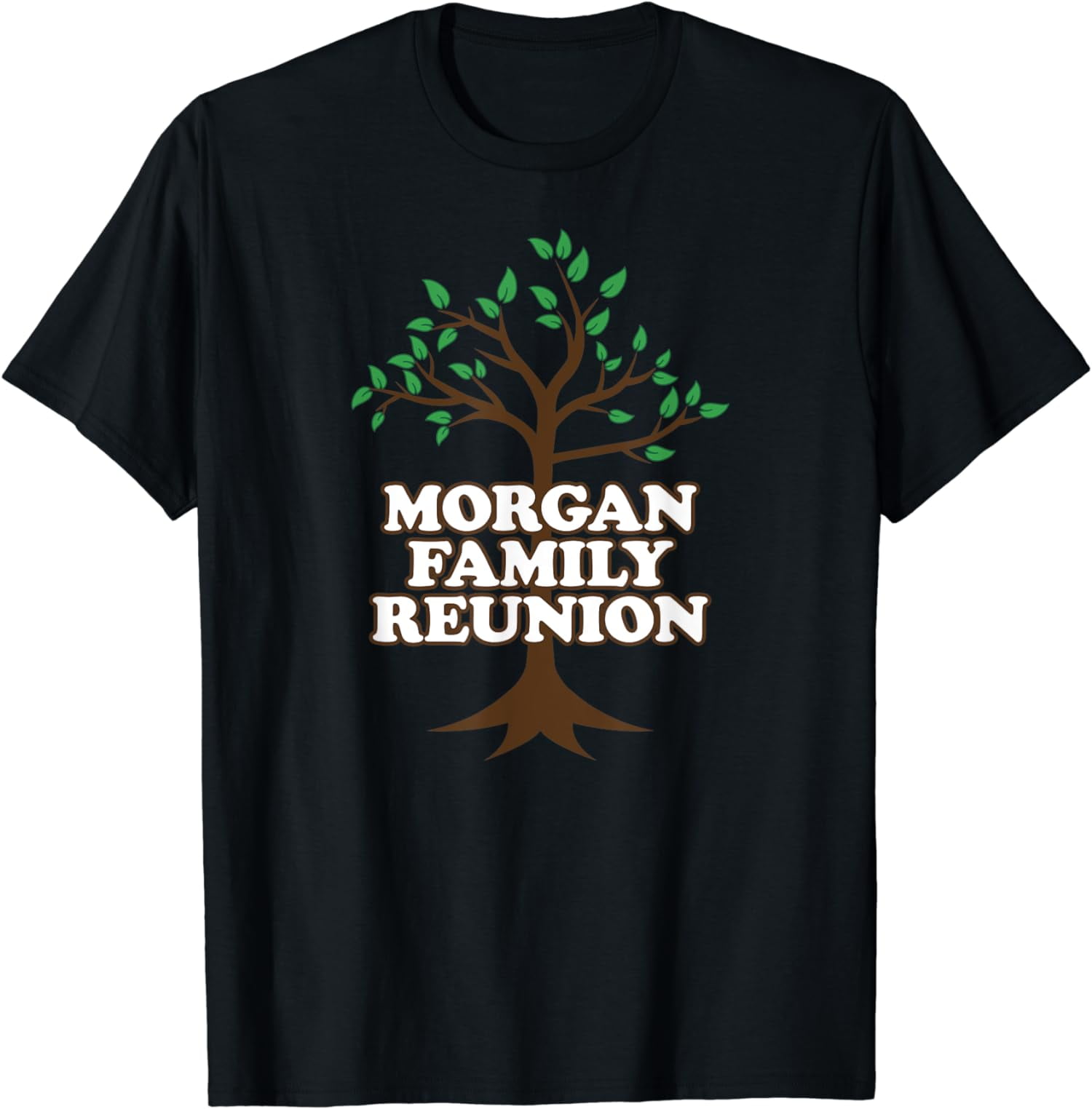 Family Tree Morgan Family Reunion T-Shirt - Walmart.com