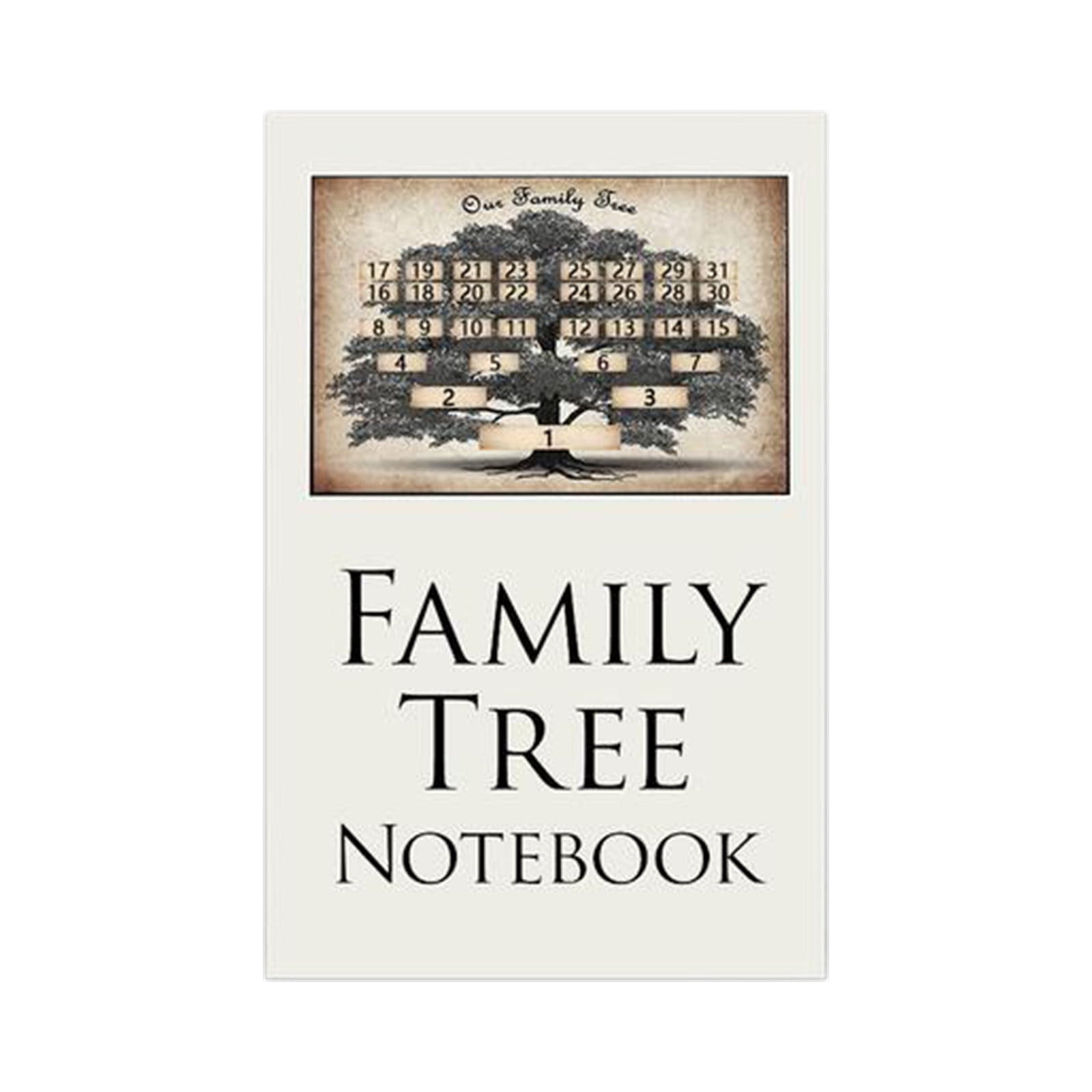Family Tree Notebook (Ancestry Journal, Genealogy Record Book ...