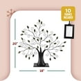 Family Tree Picture Frame Display with 10 Hanging Picture Photo Frames ...