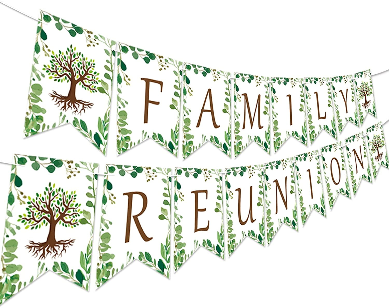 Walmart Family Tree Reunion Banner, Party Decorations, Gathering ...