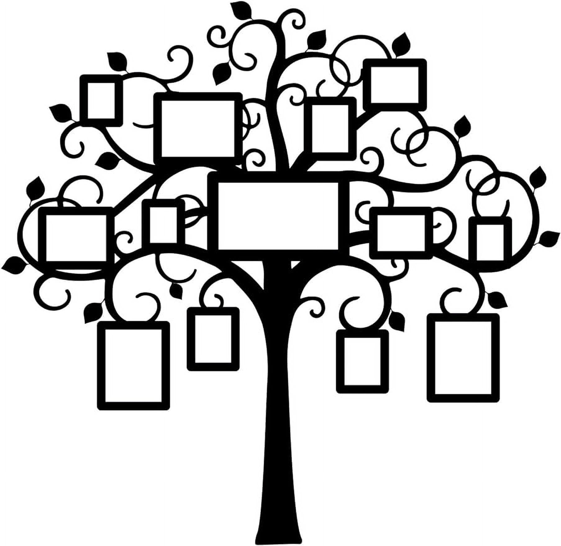 Family Tree Wall Stickers Tree Photo Frames Decal Stickers Home Decor ...