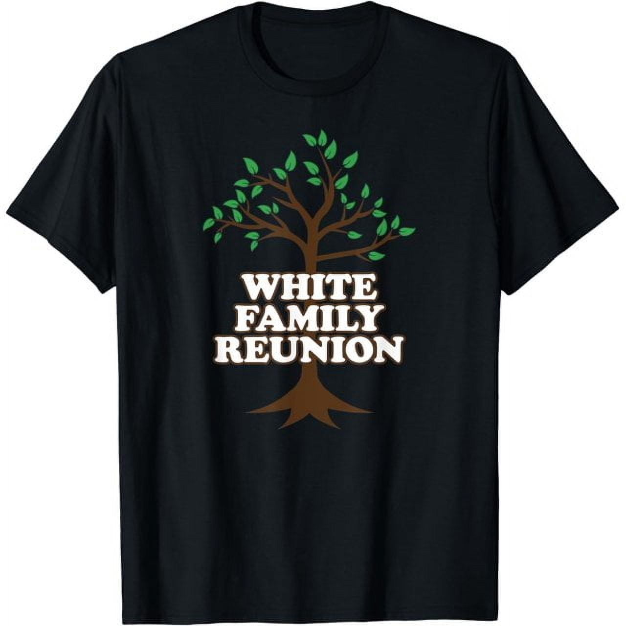 Family Tree White Family Reunion T-Shirt - Walmart.com