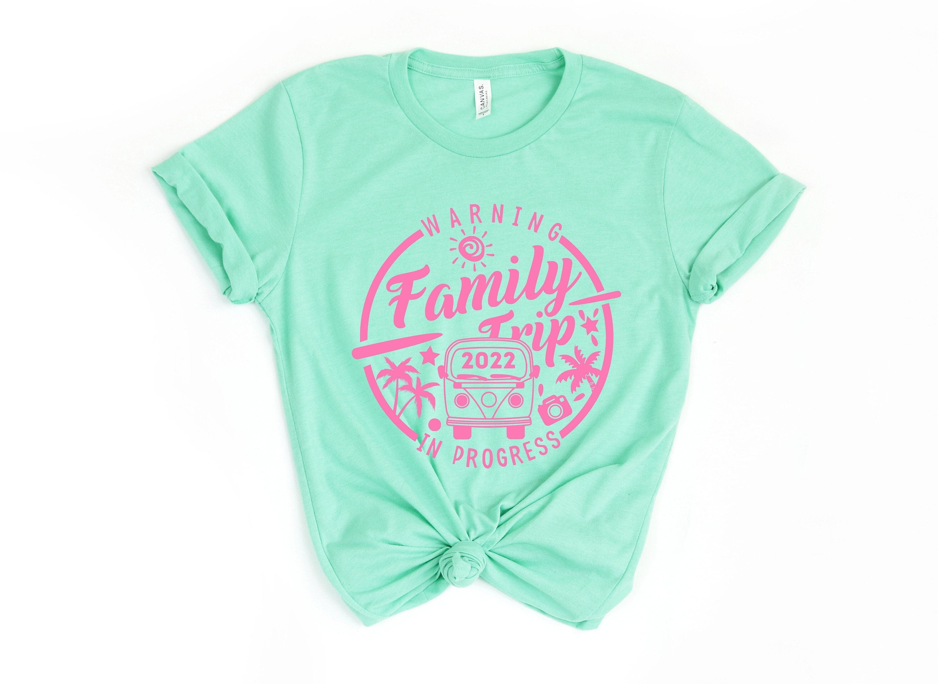 Family Trip 2022 Shirt, Warning Family Trip In Progress Shirt, Summer ...