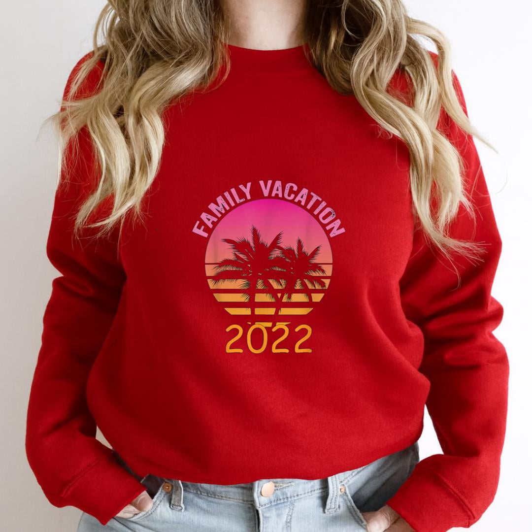 Family Vacation 2022 Funny Beach Tropical Matching Group Holiday ...
