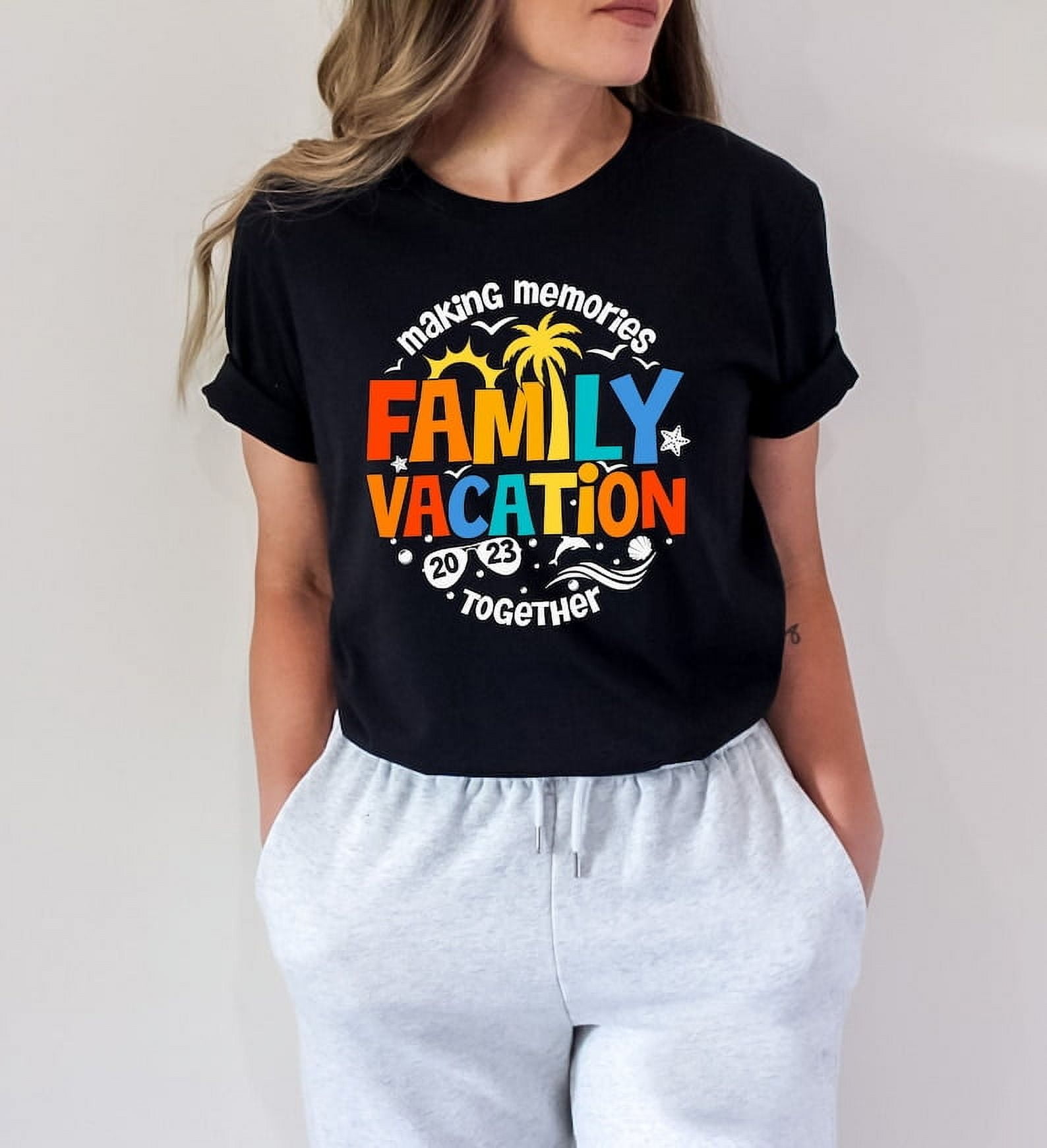 Family Vacation 2023 Shirt Making Memories Together Matching Summer ...