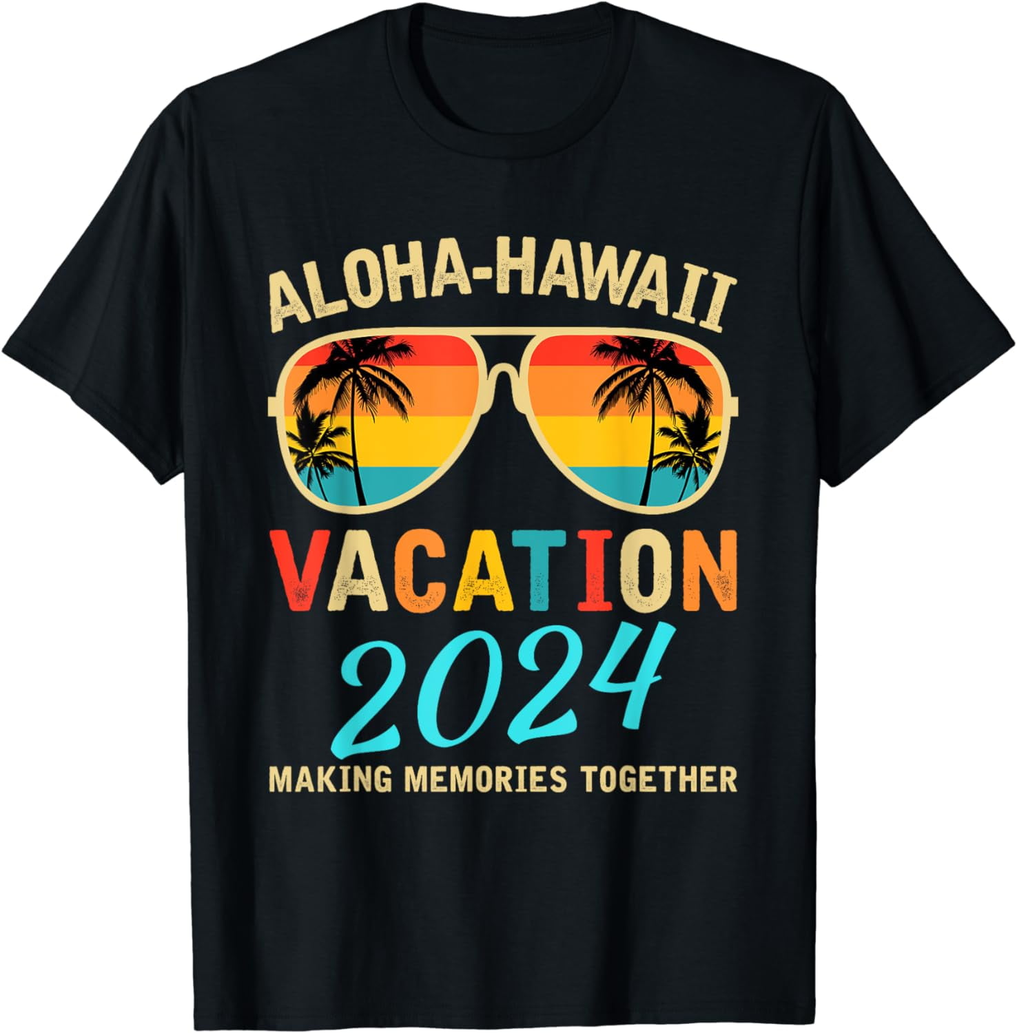 Family Vacation 2024 Aloha Hawaii Hawaiian Matching Group T-Shirt ...