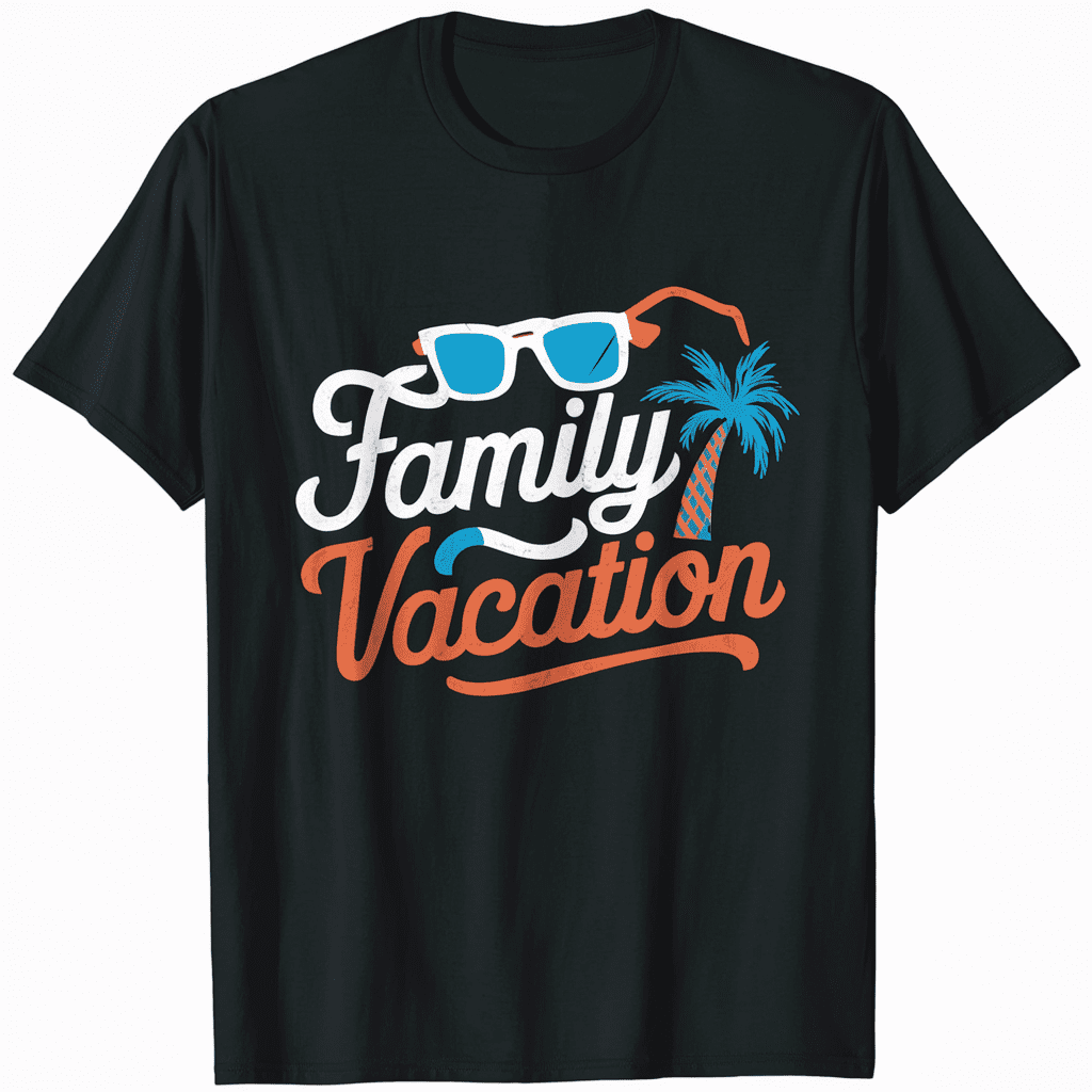 Family Vacation 2024 Beach Fun Summer T-Shirt - Walmart.com