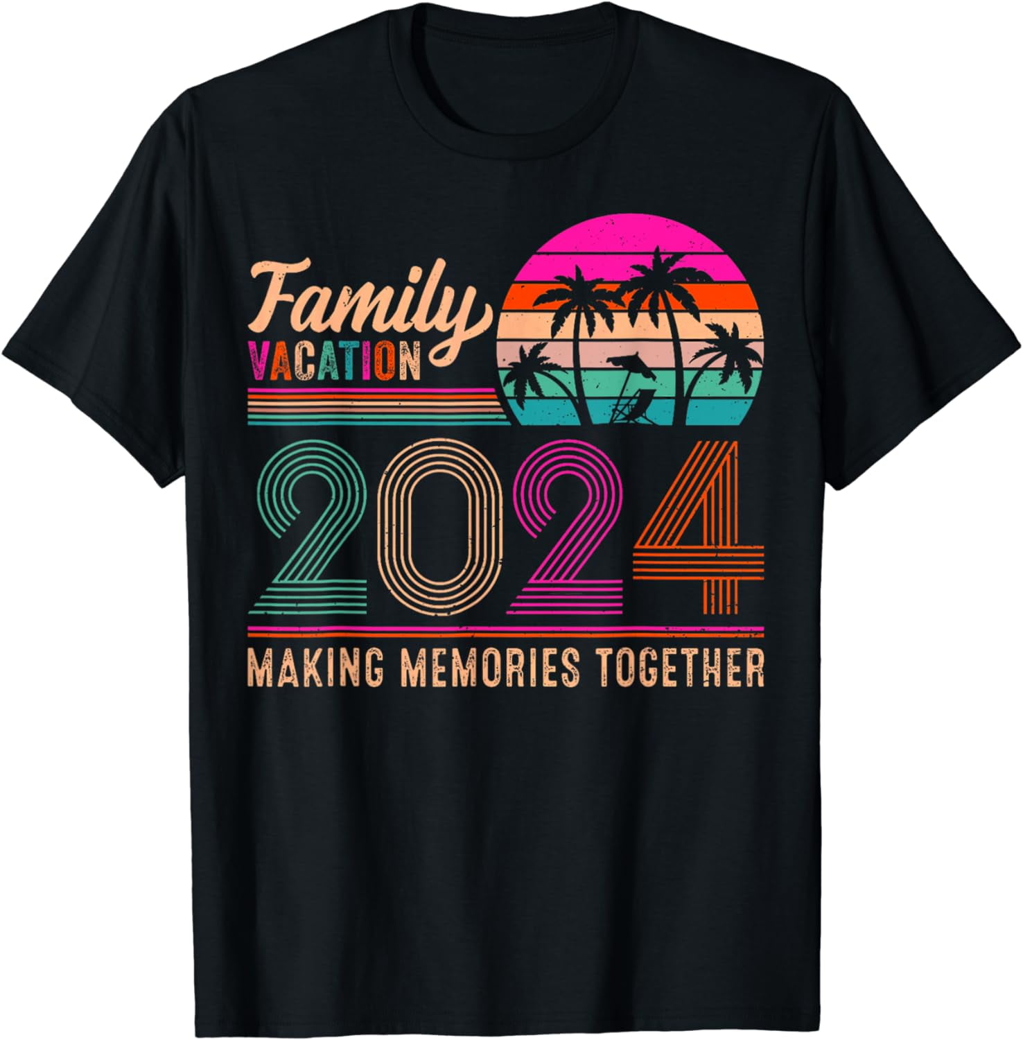 Family Vacation 2024 Making Memories Together T-Shirt - Walmart.com