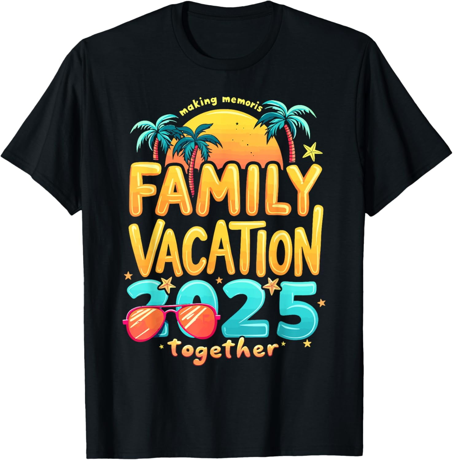 Family Vacation 2025 Matching Group Cruise Party Trip T-Shirt - Walmart.com