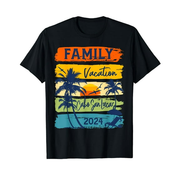 Family Vacation Cabo San Lucas Mexico 2024 Matching Summer T-Shirt ...