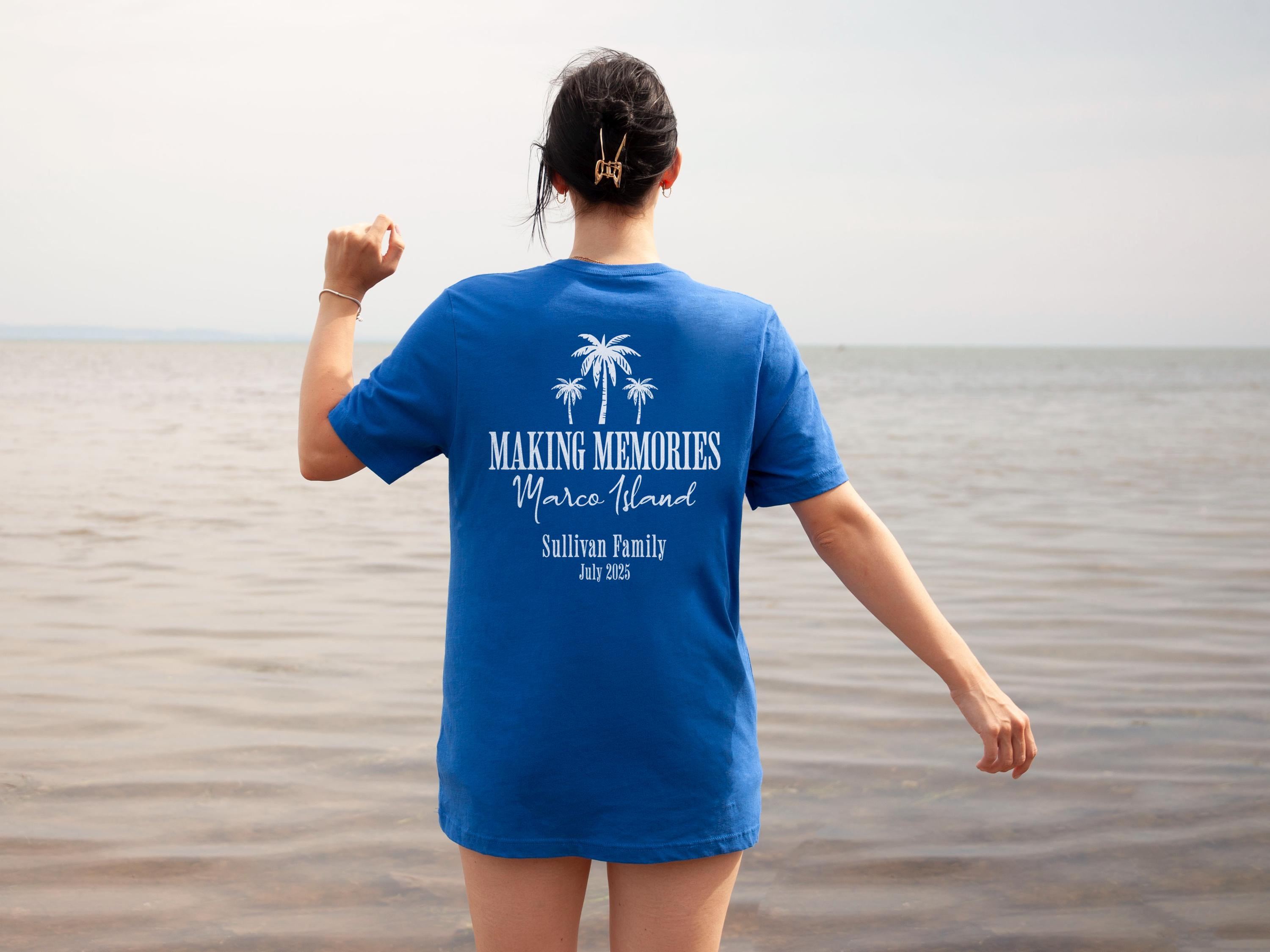 Family Vacation, Making Memories, Beach TShirt, Vacay Matching Shirt ...