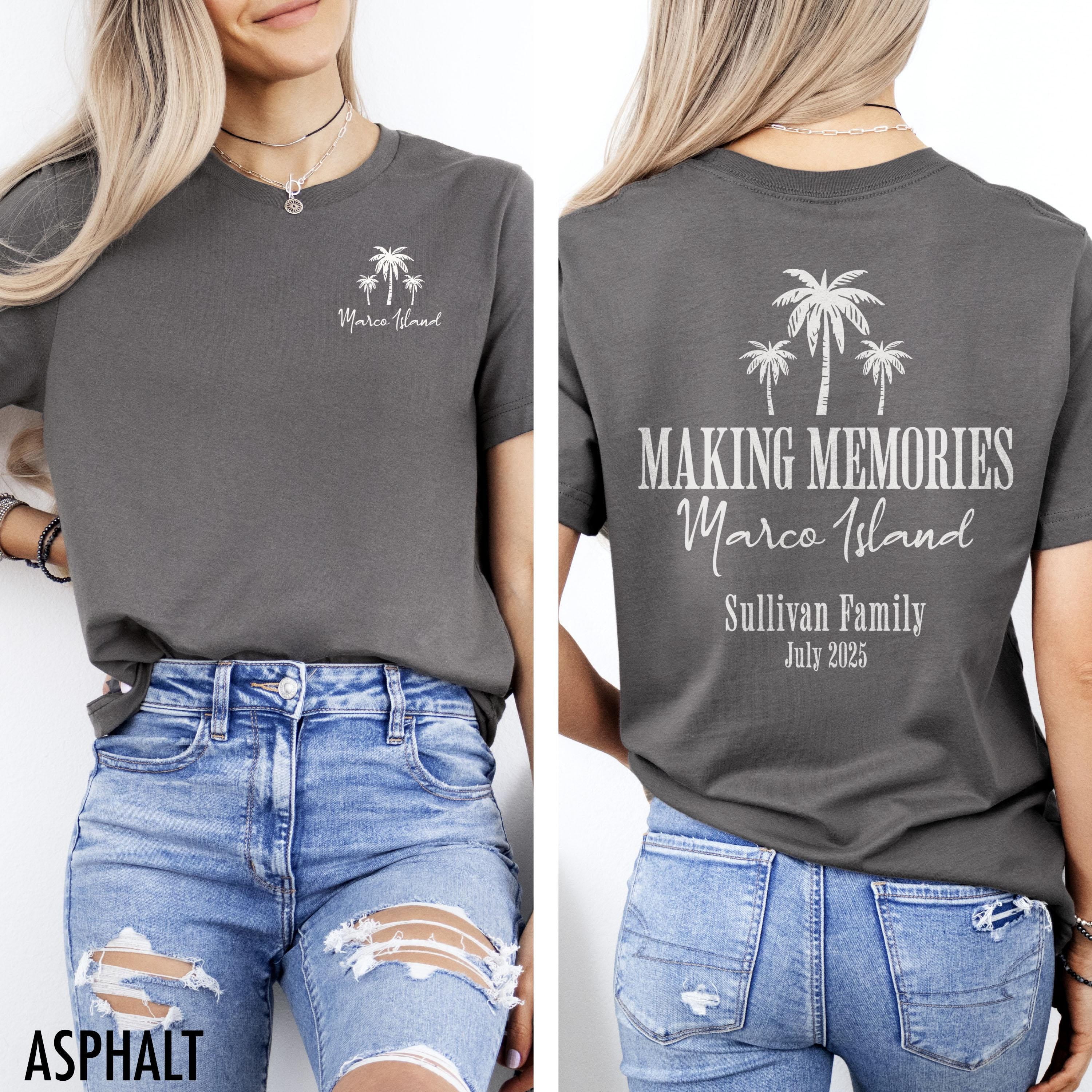 Family Vacation, Making Memories, Beach TShirt, Vacay Matching Shirt ...
