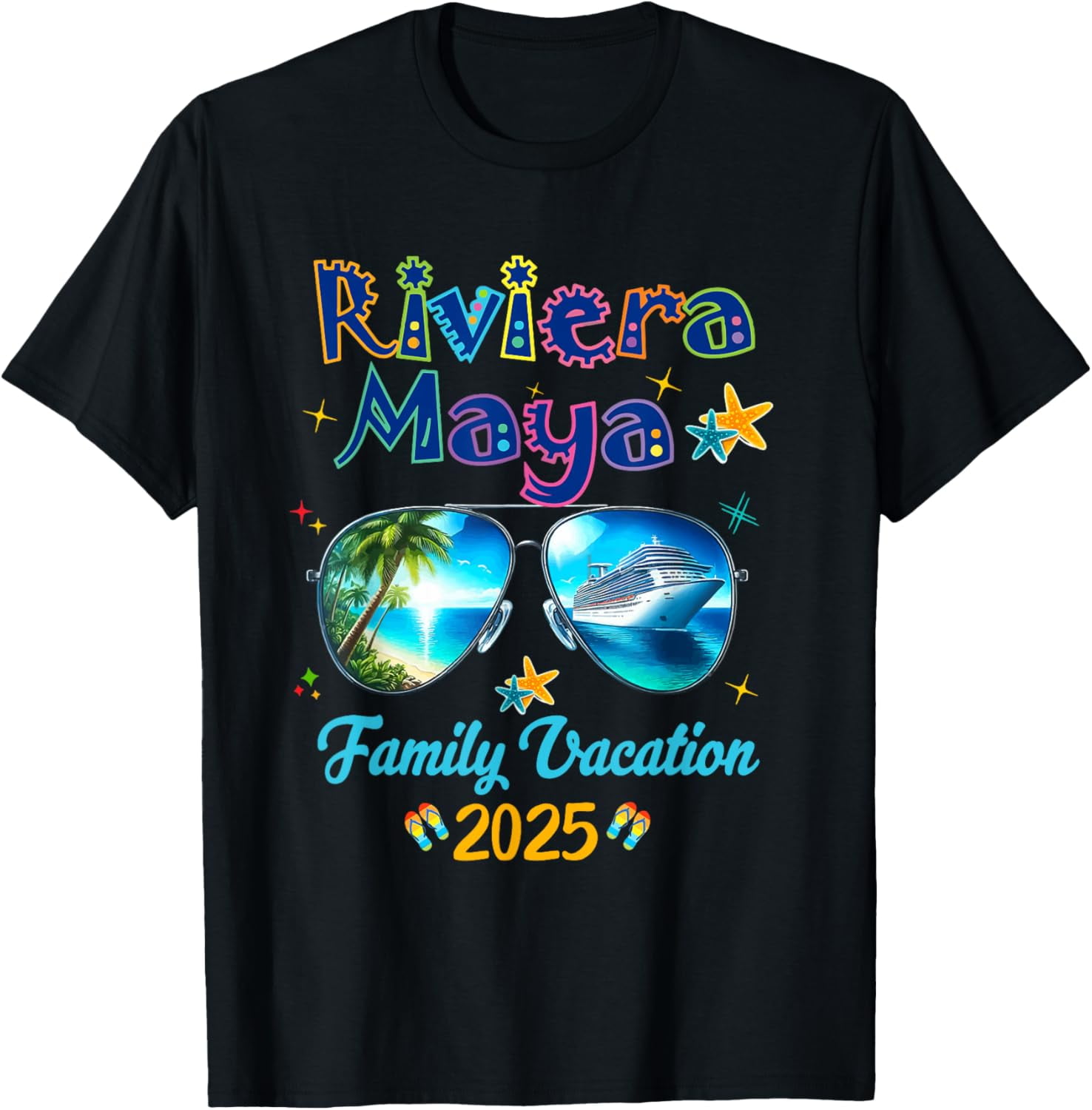 Family Vacation Riviera Maya Mexico 2025 Matching Group T-Shirt ...