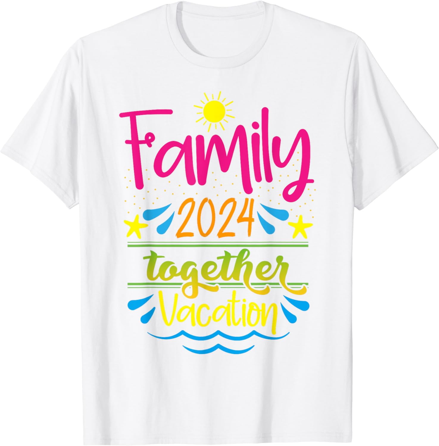 Family Vacation Together 2024 Family Matching Vacation T-Shirt ...