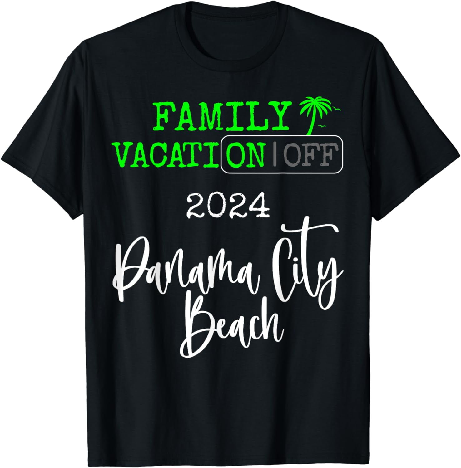 Family Vacay Squad Family Vacation Panama City Beach 2024 T-Shirt ...
