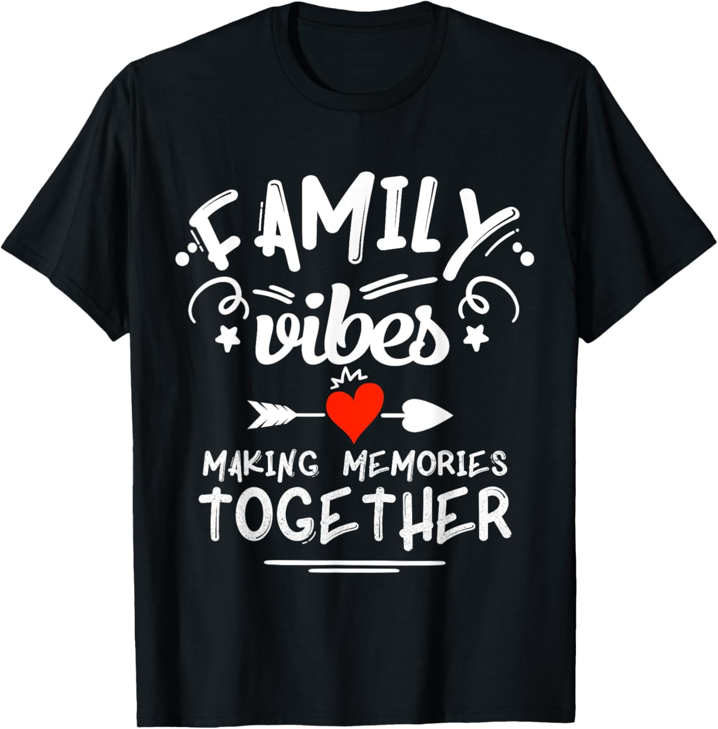 Family Vibes Making Memories 2025 Family Reunion Matching T-Shirt ...